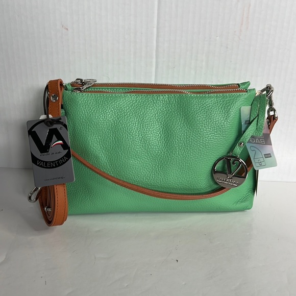 Valentina | Bags | Nwt Valentina Vachetta Italian Small Leather ...